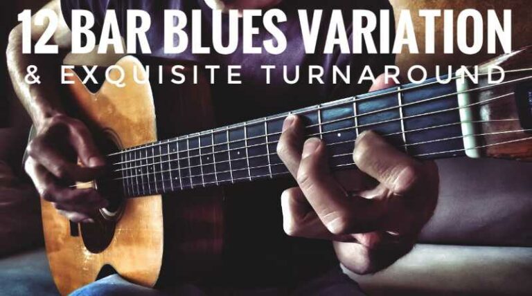 12 Bar Blues Variation + Exquisite Turnaround - GUITARHABITS