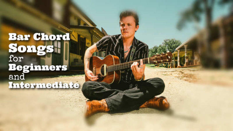 Bar Chord Songs for Beginners and Intermediate | GuitarHabits.com