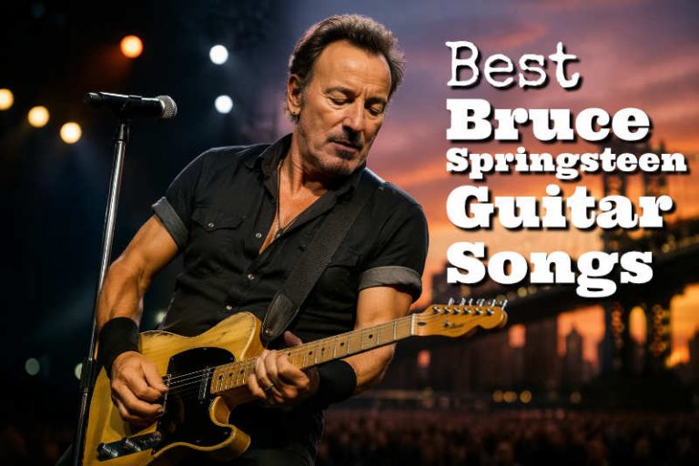 Best Bruce Springsteen Guitar Songs (Chords & Tabs) - GUITARHABITS