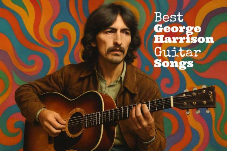Best George Harrison Guitar Songs - GUITARHABITS